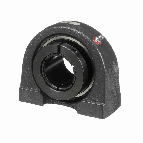 Browning Mounted Cast Iron Tapped Base Pillow Block Ball Bearing, 52100 Bearing Steel ...